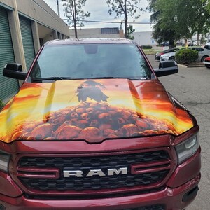 Car Hood Wrap Decal Vinyl Sticker Graphic Truck Decal - Etsy