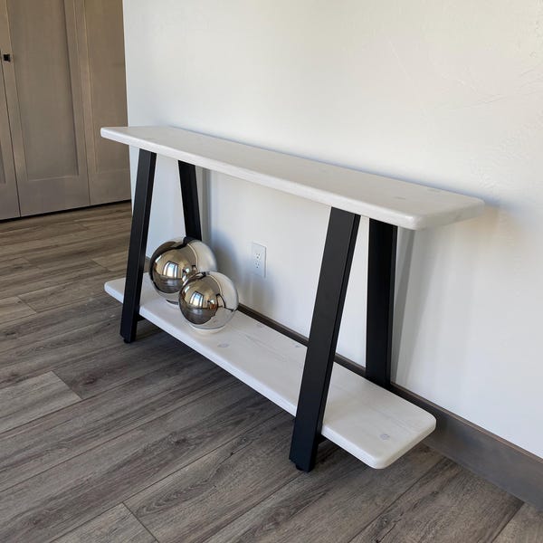 H 28 L-shaped Console Table Legs, 1 Pair, SS1830 - Etsy