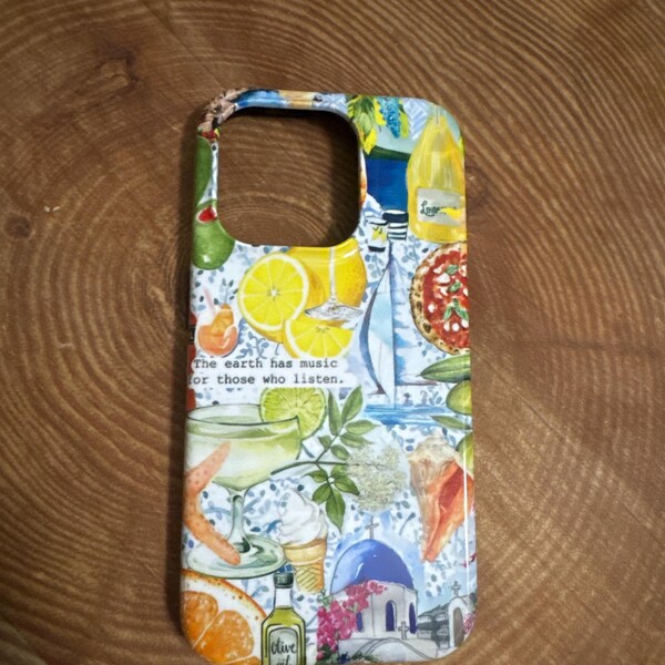 Beachy Sea Star Pattern Phone Case Coastal Tropical Case Cute & Preppy ...