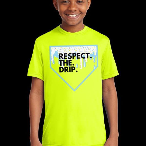 Respect the Drip Baseball Drip Digital File, PNG, Instant Download ...