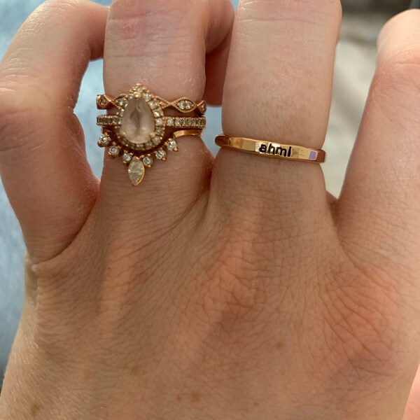 Squiggle Ring | Gold Wave Ring | Gold Squiggle Ring | Wavy Ring | Silver Squiggle Wave Ring - Etsy