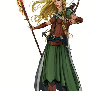 Custom Character Designs D&D Pathfinder Oc's - Etsy