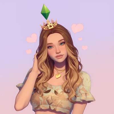 Premade Icon for Twitch Streamers and Social Media Beautiful ...