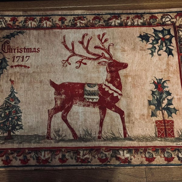 Talley Ho Hunt Rug, Fox Hunt, 18th Century, Home Decor, Primitive Art ...