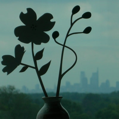 Wooden Flowers / Wood Flower / Wood Flower Stems / Small Wood Flowers ...