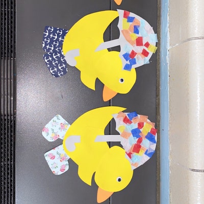 Rainy Day Duck Craft Template - Etsy