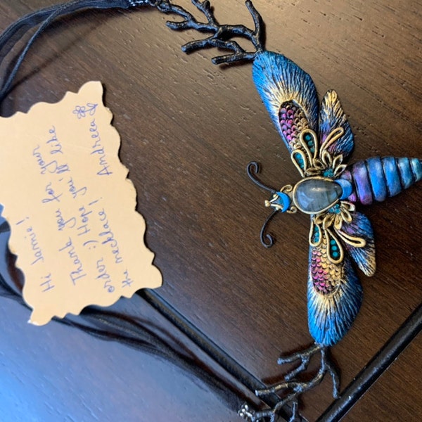 PDF Tutorial Time-lapse Video: Polymer Clay Hummingbird Necklace Step ...