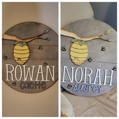 Mario Yoshi Custom Name Sign Circle Sign Nursery Decor Bedroom Decor ...