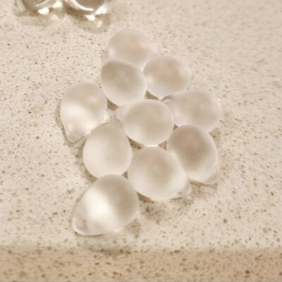 25pcs Czech Pressed Glass Star Beads 12mm Crystal Santander - Etsy