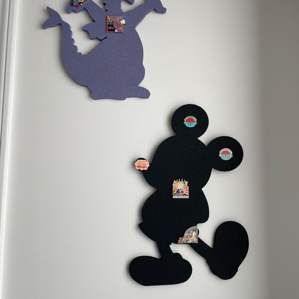 Mickey Full Body Pin Board, Mickey Black Pin Board, Mickey Full Body ...