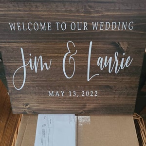Bridal Party Sign Wedding Program Sign wedding Welcome Sign | Etsy