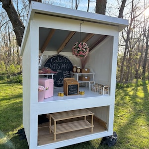 DIY Farmstand Plans Guide Tutorial PDF Driveway Roadside Veggie Flower ...