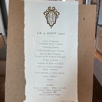 Collection of Vintage French Menus, Paris Wall Art for Restoration ...