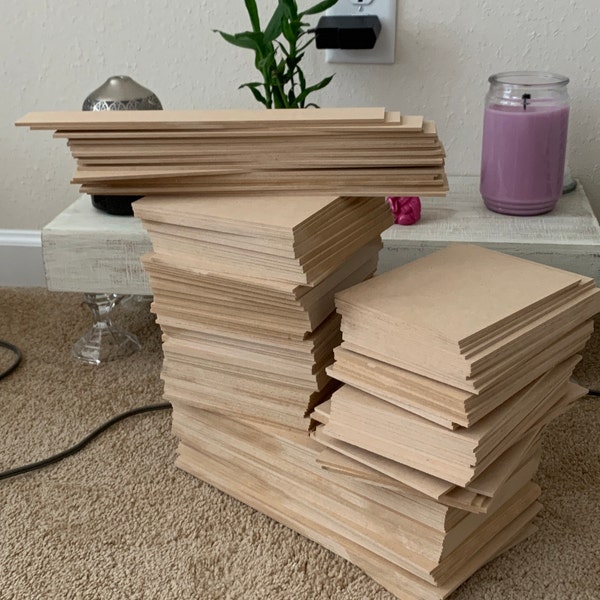 ON SALE! Craft Sticks -MDF Strips in a Variety of Thicknesses - Perfect ...