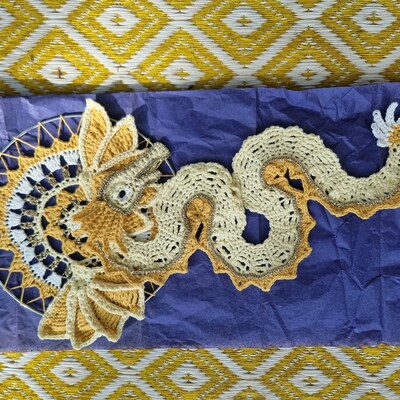 Guanzilla the Iguana Crochet Statue Pattern Only - Etsy