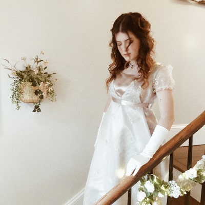 Regency Era Dress/costume/cosplay Bridgerton Inspired - Etsy Australia