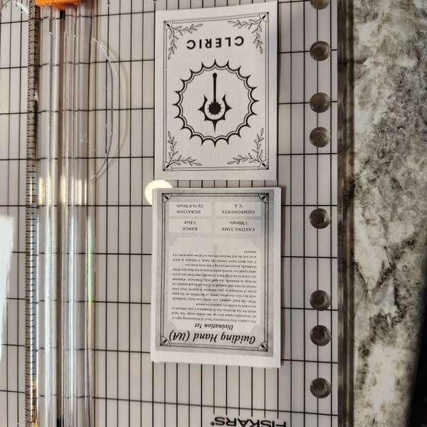 Dnd Spell Cards for Every Class | Dnd Spellbook Bundle | Dnd Spells ...