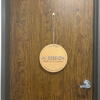 Staff Meeting Sign / in a Meeting Sign / Meeting in Session Sign ...