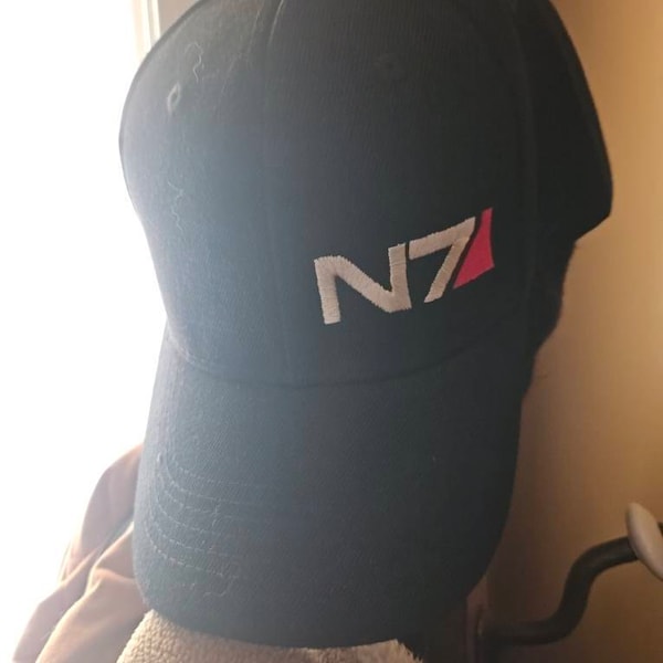 N7 Inspired Cosplay Cap - Etsy