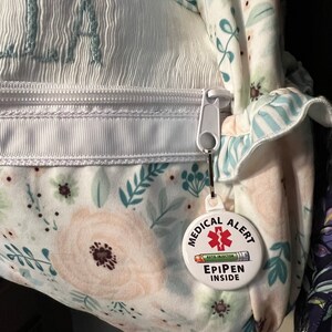 Epilepsy Medication Inside Medical Alert Patch Custom ID for - Etsy