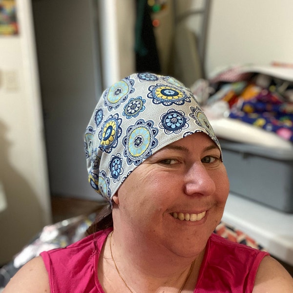 Scrub Cap SEWING PATTERN PDF, Surgical Cap Sewing Pattern, Scrub Cap ...