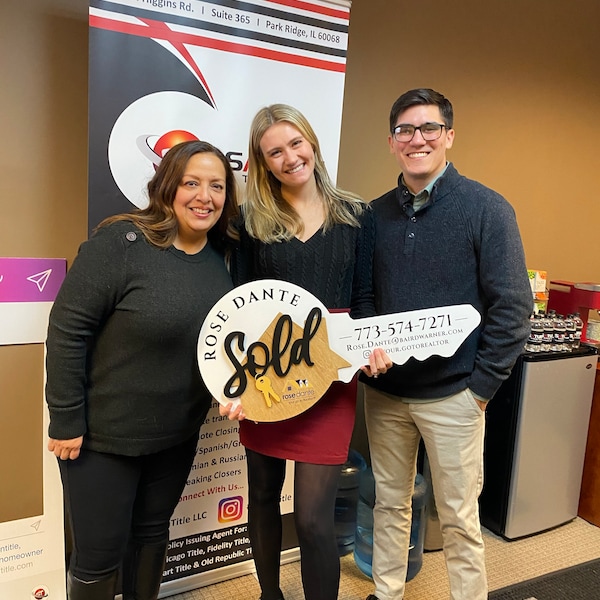 Sold by Key Sign, Realtor Closing Custom, Sold Real Estate Agent Key ...