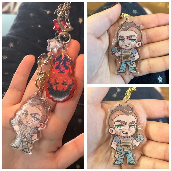 PREORDER Elden Ring Charms Keychains & Stickers | Dark Souls | Malenia ...