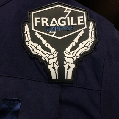 DS Bridges Fragile Patch Sam Porter Bridges Embroidered or PVC - Etsy