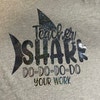 Teacher Shark SVG DXF File Cut File Teacher Shirt Svg Teacher Gift Svg ...