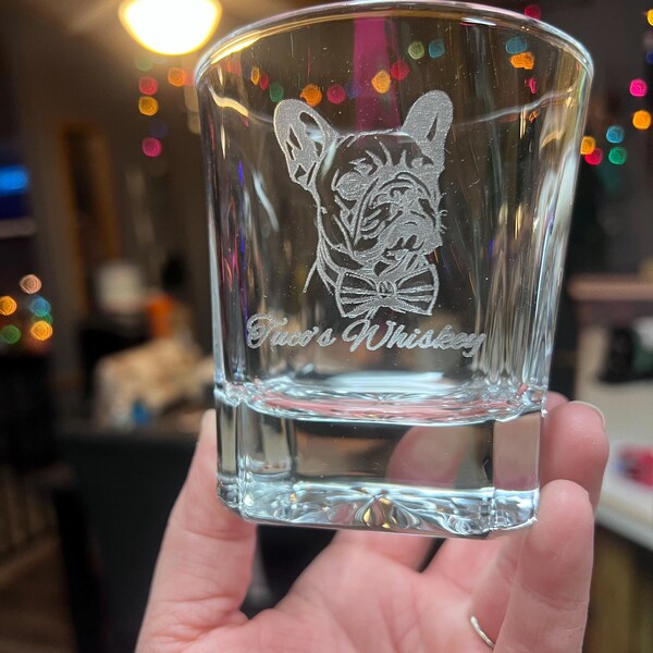 Moose Antlers Whiskey Glass, Forest Wildlife Decor, Rustic Barware ...