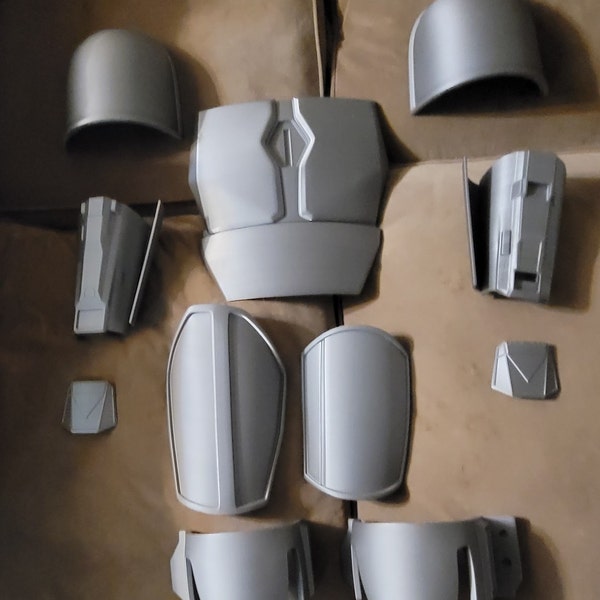 Mandalorian Death Watch Style Season 2 Armor Upper/lower Bundle Set ...