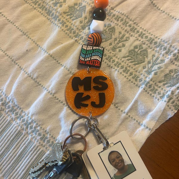 Design Your Own School Themed Lanyard, Personalized School/teacher ...