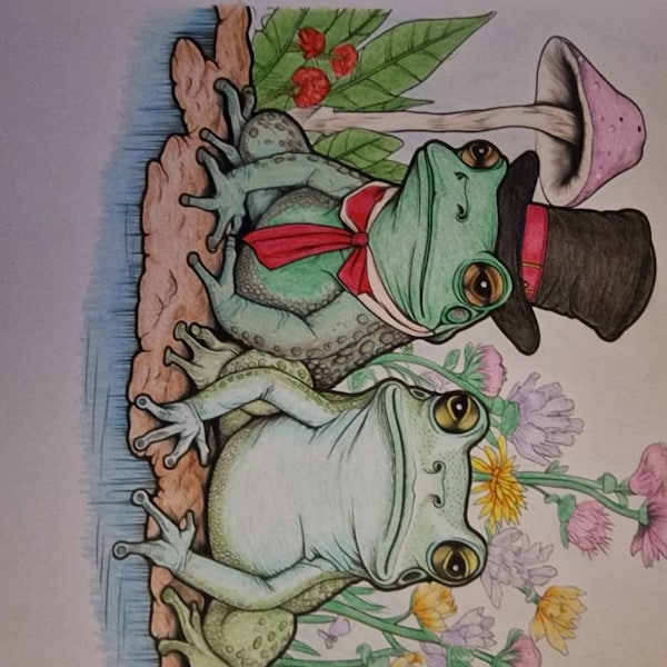 18 Furry Friends Coloring Book Pages, Coloring Pages for Kids and ...