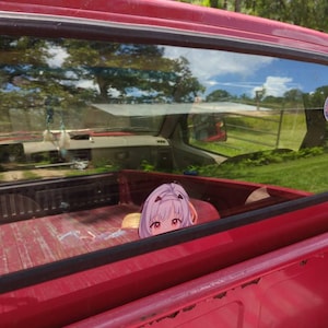 Snow White Window Peeker 6.8 Car Decal Sticker Goddess of Victory ...