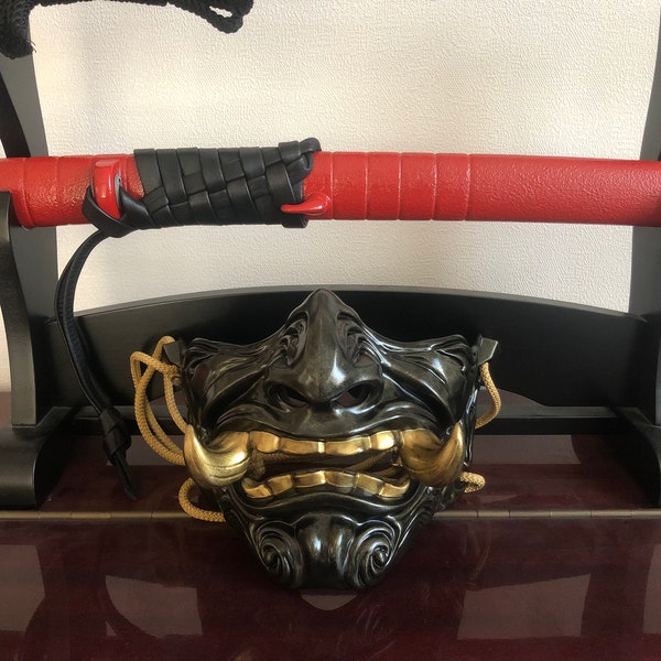 Cyber Samurai Custom Red Mask, Arasaka Mask Cyberpunk 2077 Style - Etsy