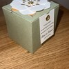Sage Favor Boxes With Flower Decor for Wedding, Bridal Party, Baptism ...