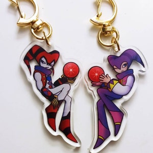 Catboy Glass Joe & Great Tiger Punch-out Acrylic Charms - Etsy