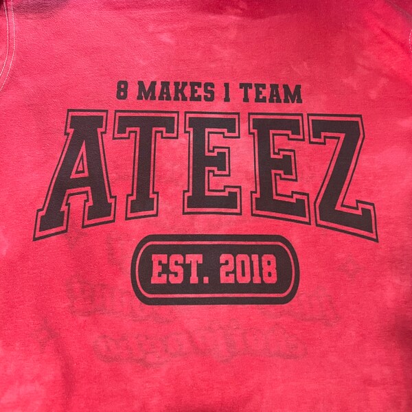 ATEEZ 8 Makes 1 Team ATINY K-pop Svg Png, Jpg, Eps, Dxf ATEEZ Logo ...