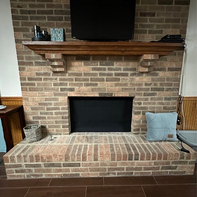 Fireplace Draft Cover CUSTOM MADE your Fireplace Dimensions With ...