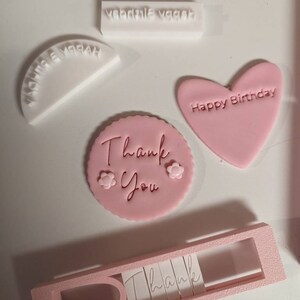 Script Font Set Letter Stamp Alphabet Stamp Signature Font Stamp Font ...