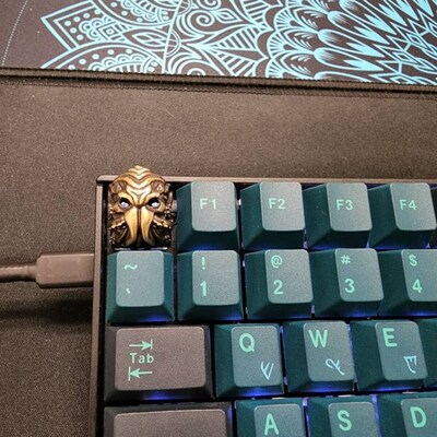 The Great Old One Cthulhu Solid Bronze Metal Premium Keycap - Etsy