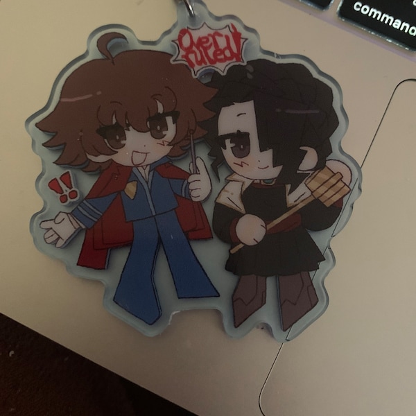 ACE ATTORNEY Duo Acrylic Keychain Charm (AA4 & AAI2 Ver) - Etsy