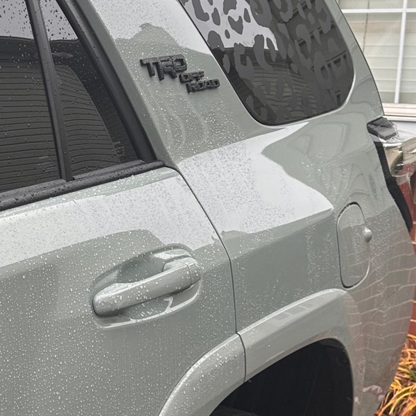 Fits 2010-2024 Toyota 4RUNNER Rear Side Window Leopard Cheetah Print ...