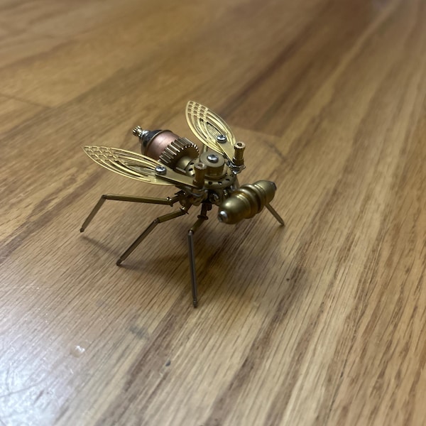 Steampunk Bee Decor Metall Bee Art Metlehoney Bee Sculpture Metal Sculpture Insect Steampunk ...