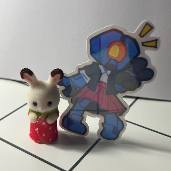 Mirage X V2 Yuri ULTRAKILL Sticker Designed by Tikuscore - Etsy