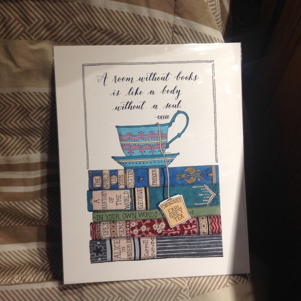 Irish Blessing Card Celtic Art Card Watercolour and Calligraphy Blank ...