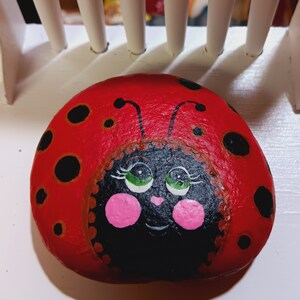 Painted Pickle Rock Pair, Funny Pickles Stone, Pebble Painting, Sealed ...