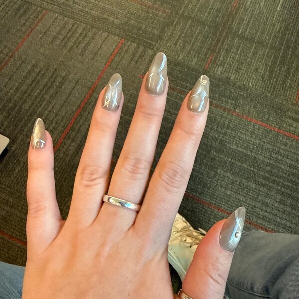 Long Nails Keyboard Cover Silicone Raised Keycaps for Quiet, Easy ...