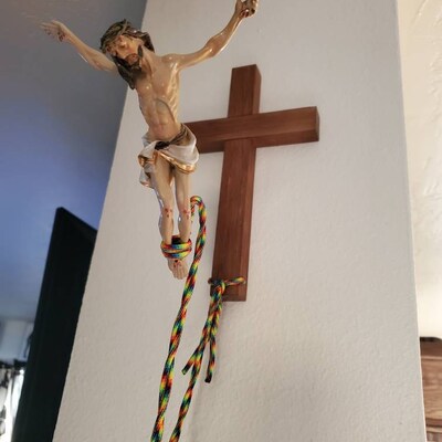 The Original Bunjesus Bungee Jumping Jesus - Etsy