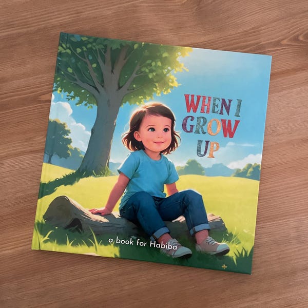 Personalized Children's Book: When I Grow Up, Custom Career Story - Etsy